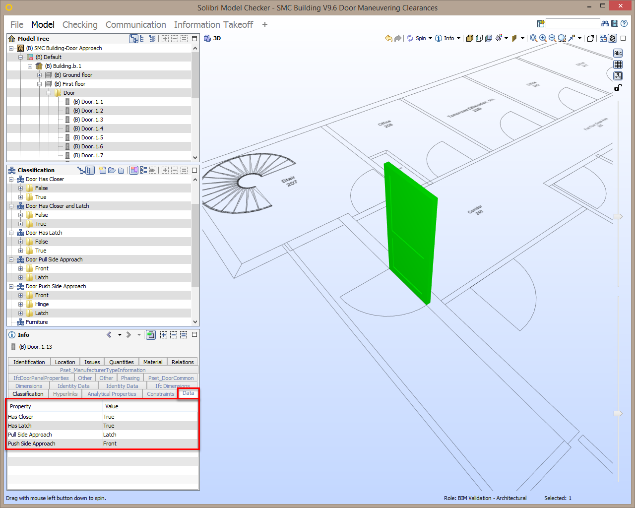 Solibri | Accessible Door Rule – SOL/208