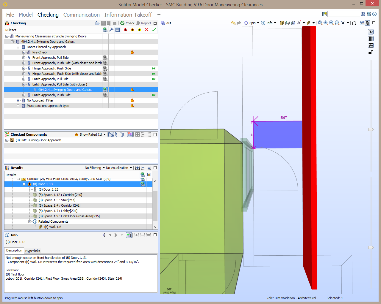 Solibri | Accessible Door Rule – SOL/208