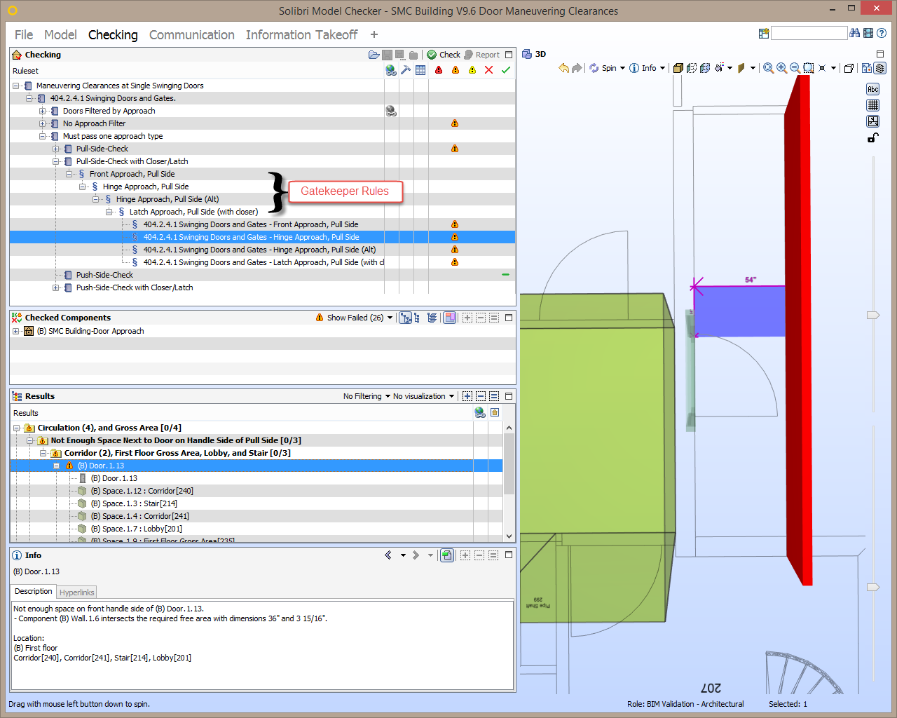 Solibri | Accessible Door Rule – SOL/208